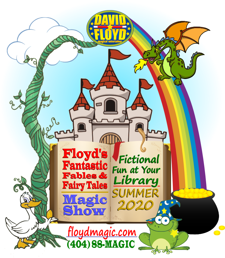 2020 Summer Library Show Calendar – David Floyd, Magical Entertainer